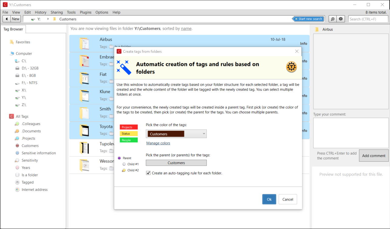 Automatic Creations Of Tags And Auto Tagging Based On Folder Structure